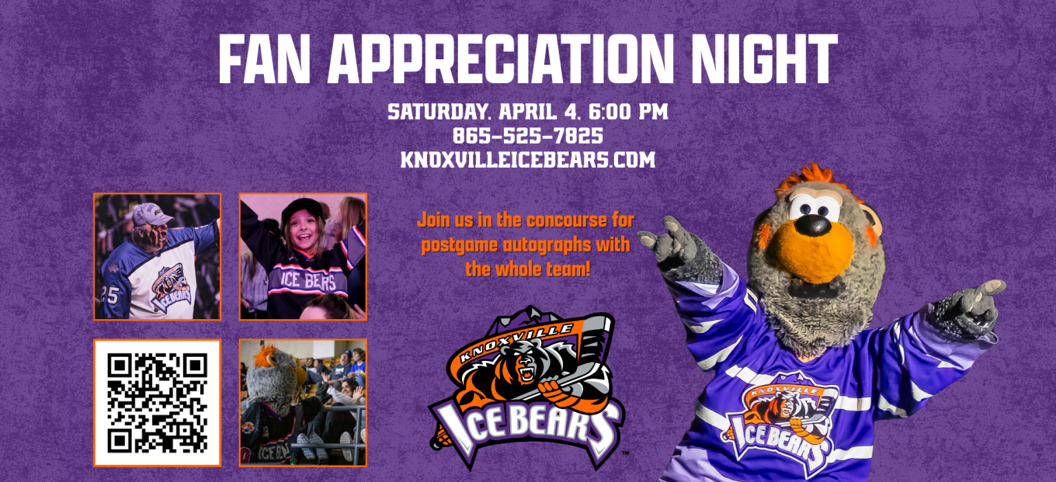 Fan Appreciation Night - Knoxville Ice Bears